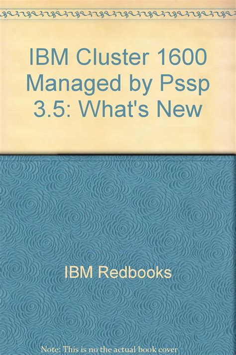 Ibm Cluster 1600 Managed By Pssp 35 Whats New Ibm Redbooks