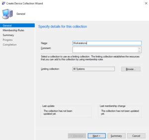 Create SCCM Windows Workstation And Server Device Collection Configuration Manager ManishBangia