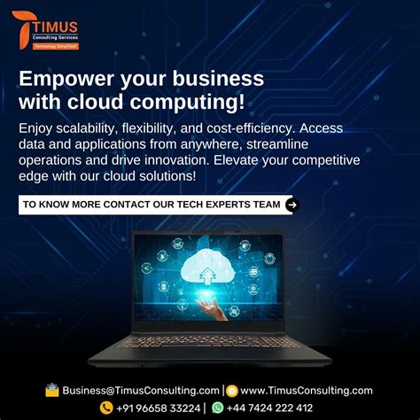 Timus Consulting Services On Linkedin Cloudcomputing Businesssolutions Scalability