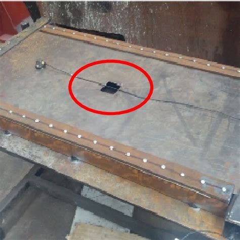 Experimental Stand For Modal Analysis Experiments And The Plate With Download Scientific