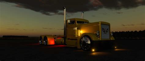 FS19 Custom Peterbilt 379 V1 0 FS 19 Trucks Mod Download