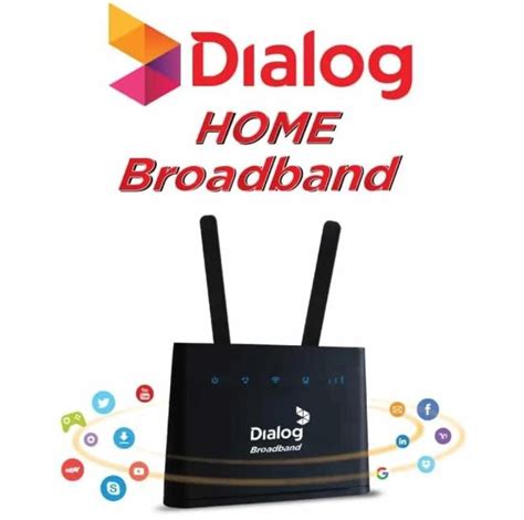 Dialog Homebroadband 4G Router Prepaid Connection Daraz Lk