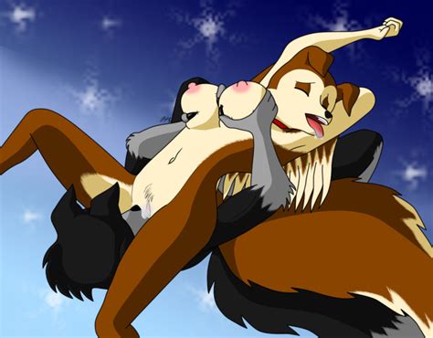 Rule 34 Anthro Breast Grab Breasts Canine Colleen Cunnilingus Dog