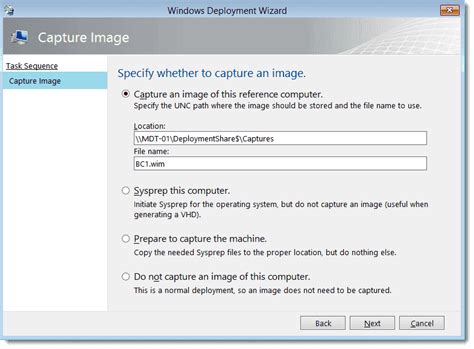 mdt 2013 u1 capture image problem r mdt