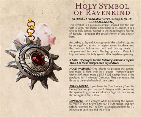 Holy Symbol Of Ravenkind In 2022 Holy Symbol Red Crystals Cursed