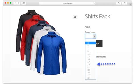 Woocommerce Product Quantity Dropdown Plugin Extendons