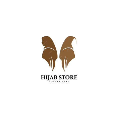 Premium Vector Hijab Store Logo Vector Template