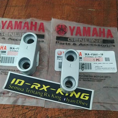 Jual KLEM AN STANG STIR SET TUTUP DAN BAUT ORIGINAL YGP Shopee Indonesia