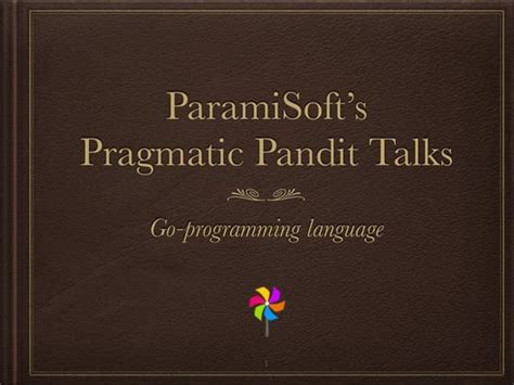 Golang Go Programming Language Pptx Programming Languages Computing