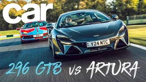 Ferrari 296 GTB Vs McLaren Artura Review Supercar Track Battle YouTube