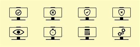 Set Of Audit Fill Icon 34865659 Vector Art At Vecteezy