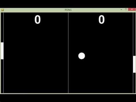 PONG Con Python PyGame YouTube