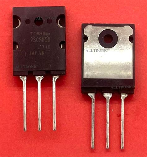 Color Tv Horizontal Output Deflection Transistor 2sc5858 To3pl Toshiba Alltronic Computer