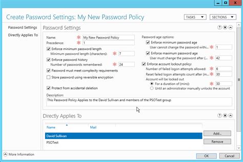 Password Policy From Default Domain Policy Isn T Applying Windows