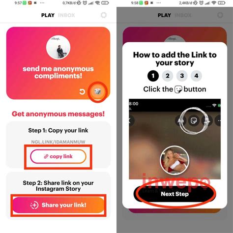 Cara Membuat Ngl Link Viral Instagram Inwepo