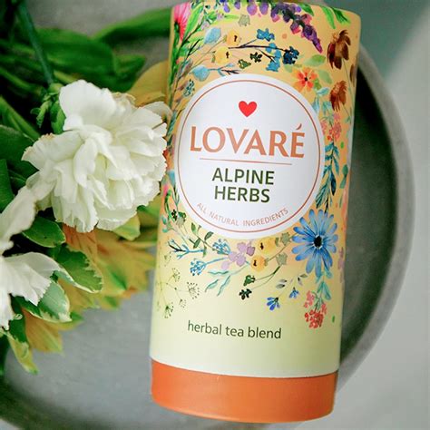 Чай в Туба LOVARE Alpine Herbs 80 г - Lovare