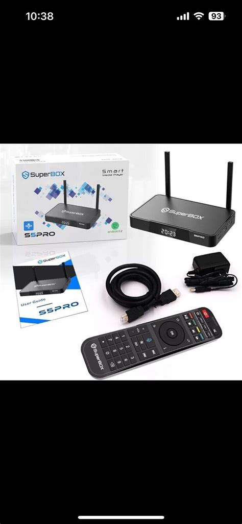 Superbox S5 Max We Can Ship With The Unit Already Set Up Plug And Play