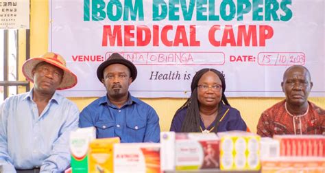 Ibom Developers Touch 1400 Akwa Ibom Indigenes Through Medical Outreach