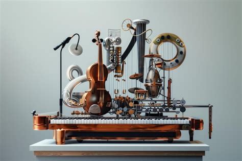 Musical Instrument Made Out Of Old Instruments Musical Instruments That Come Alive And Play