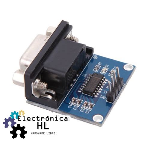 Modulo Adaptador Serial Db9 Ttl A Rs232 Max232 Electronica Hl