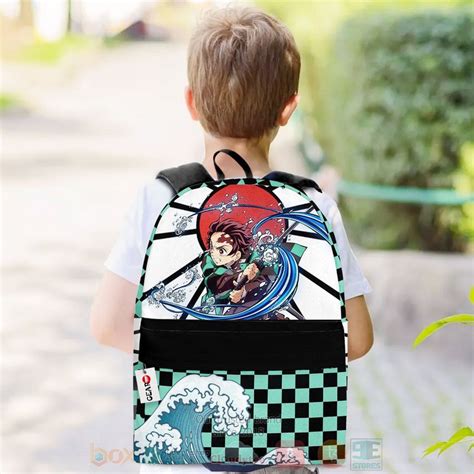 Hot Tanjiro Hanafuda Kimetsu Anime Backpacks Express Your Unique Style With Boxboxshirt