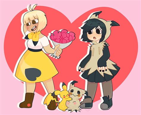Pikachu X Mimikyu By Octolass On Deviantart