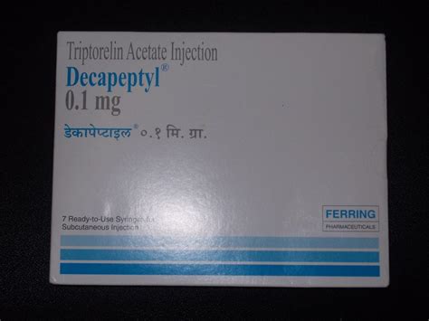 Triptorelin Acetate Injection 0 1mg At ₹ 275 Unit In Mumbai Id