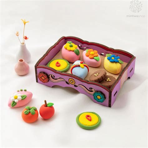 Poom 131 추석다과상 컬러클레이 패키지