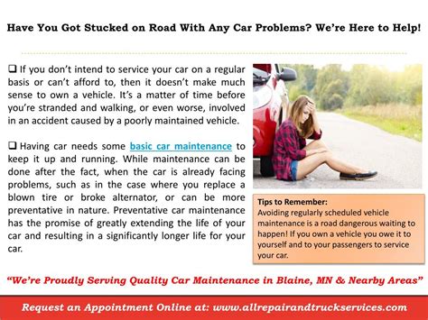PPT You May Wondering What Happens If You Donât Service Your Car PowerPoint Presentation
