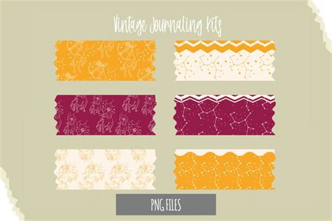 Vintage Sagitarius Sign Seamless Pattern Tape