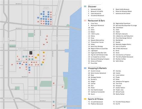 Printable Map Downtown Nashville