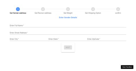 React Stepper Horizontal Examples Codesandbox