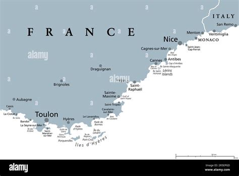 Map Of Provence And French Riviera Great Metaltecnica Pe
