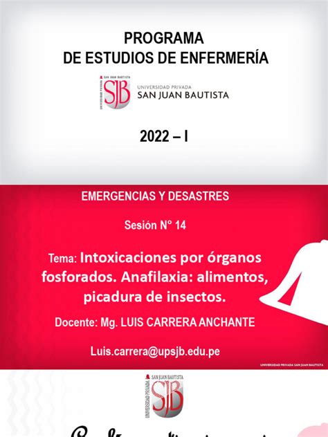 Intoxicaciones Pdf Alergia Especialidades Medicas