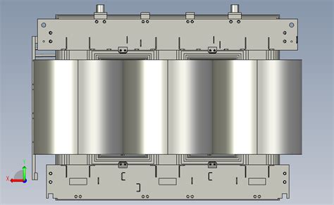 内部高压变压器 Step 模型图纸下载 懒石网