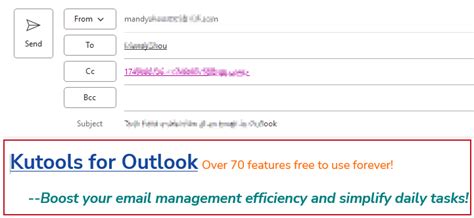 How To Forward An Email Without Header Info In The Message Body In Outlook