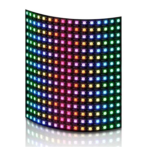 Buy Full Color Rgb Flexible Led Matrix Panel 16x16 256 Pixels