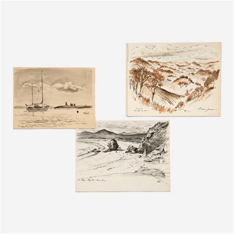At Auction Frederic James Frederic James Collected Sketches 1920s 1980s