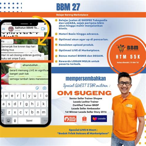 Kelas Belajar Shopee Tokopedia Dan Lazada Jasa Lainnya Di Carousell