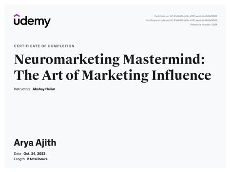 Arya Ajith On Linkedin Udemy Course Completion Certificate