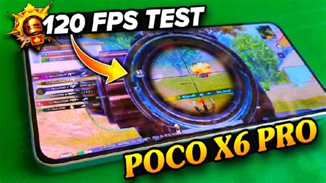 Poco X6 Pro 🥵after 35 Update Bgmipubg 120 Fps Test⚡ Pocox6pro Poco