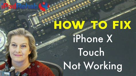 HOW TO FIX IPhone X Touch Not Working YouTube