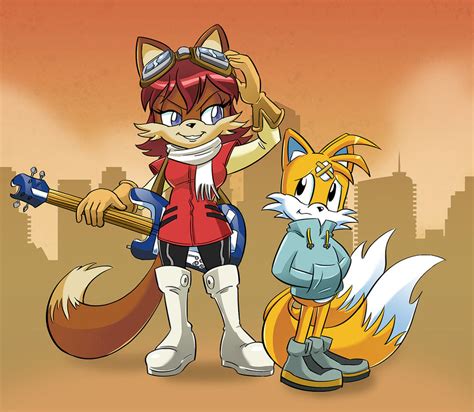 Tails And Fiona Flcl Color By Chauvels On Deviantart