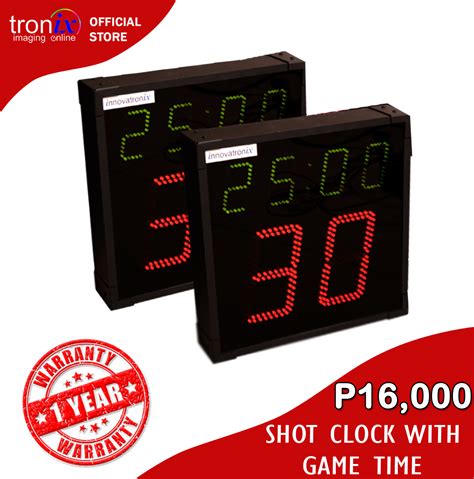 Troniximaging Electronic Basketball Score Board Shotclock With Game