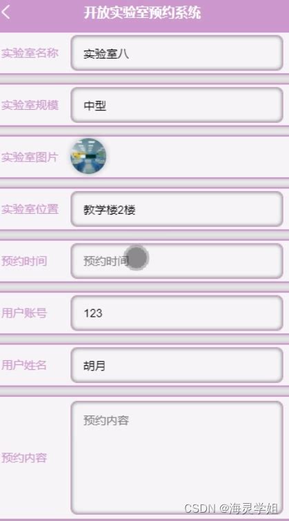 node vue毕设开放实验室预约系统（程序 mysql express） csdn博客