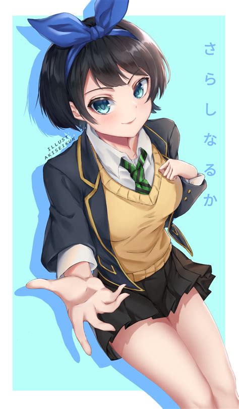 Sarashina Ruka Ruka Sarashina Kanojo Okarishimasu Image By Akise