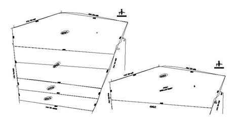 Plot Area Drawings 2d View Autocad Software File Cadbull