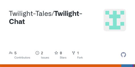 GitHub Twilight Tales Twilight Chat