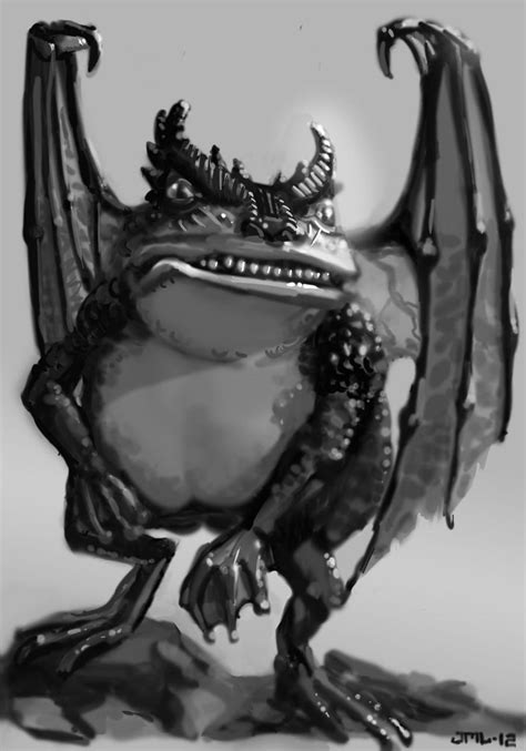 Hezrou Demon Dungeons And Dragons Bestiary By Zelldweller On Deviantart