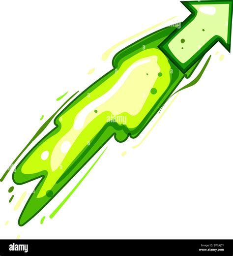 Effect Projectile Game Cartoon Vector Illustration Stock Vector Image